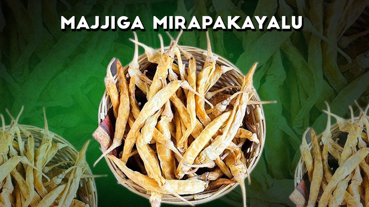 Majjiga Mirapakayalu Online | Andhra Buttermilk Chilli Fryums – Food on ...